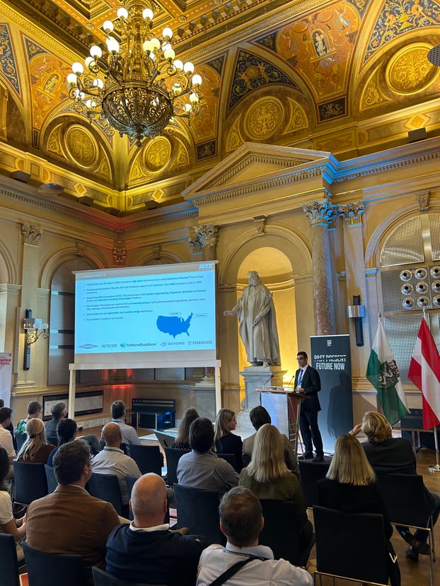 Microfluidics presents at the ECCPM FORUM 2023