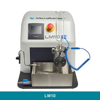 High Shear Laboratory Homogenizer | LM10 Microfluidizer
