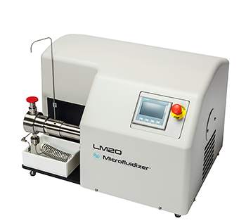 High Shear Fluid Processor for the Lab | LM20 Microfluidizer